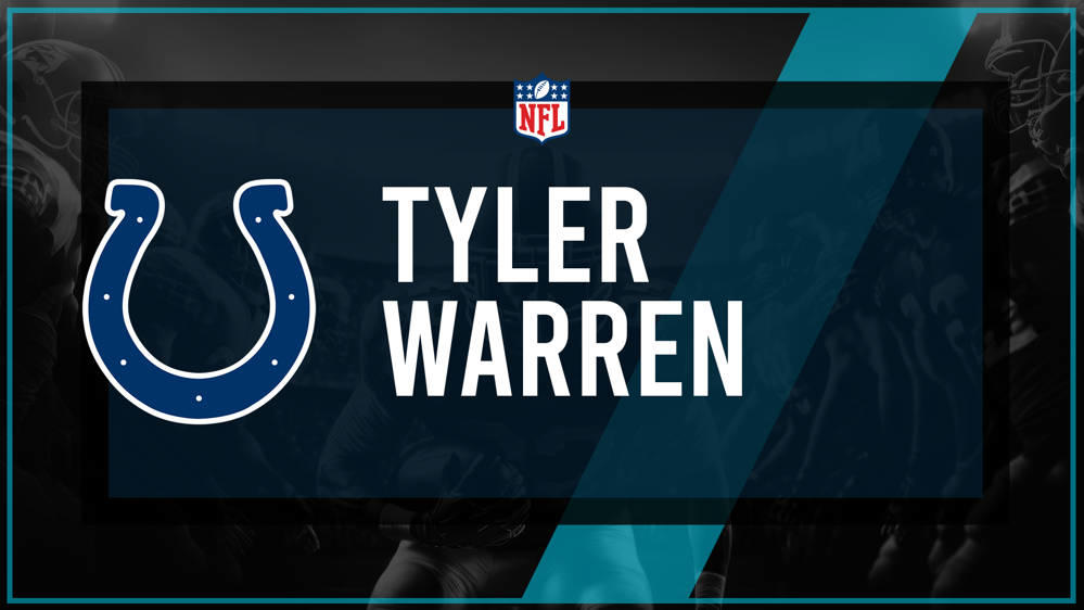Tyler William Warren vs. 49ers - NFL - Player Props, Lines and Trends