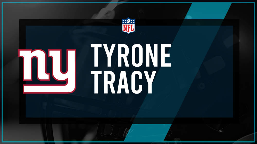 Tyrone Tracy Jr. vs. Raiders - NFL - Player Props, Lines and Trends