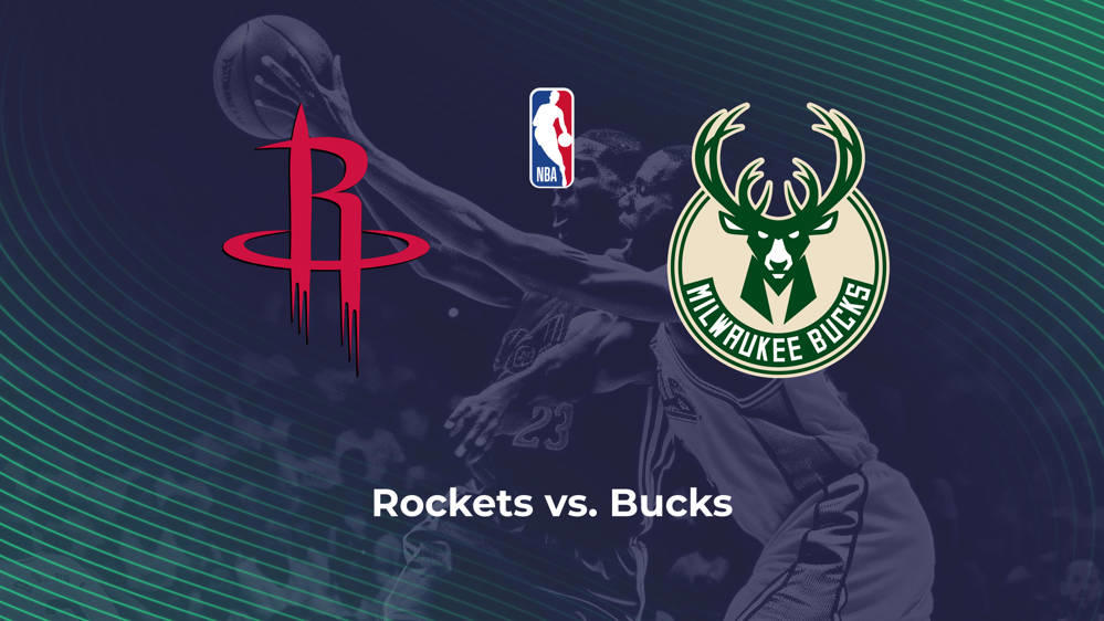Rockets vs. Bucks Dunkel NBA Picks, Predictions and Odds